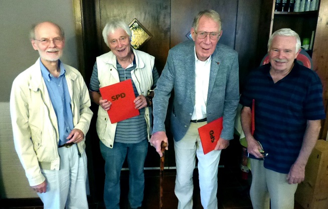 Unsere "50-Jährigen" unter den Mitgliedern - SPD Gauting